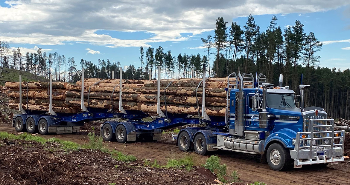 Winning in the woodwork: Brian Smith Timber Transport aims to haul over ...
